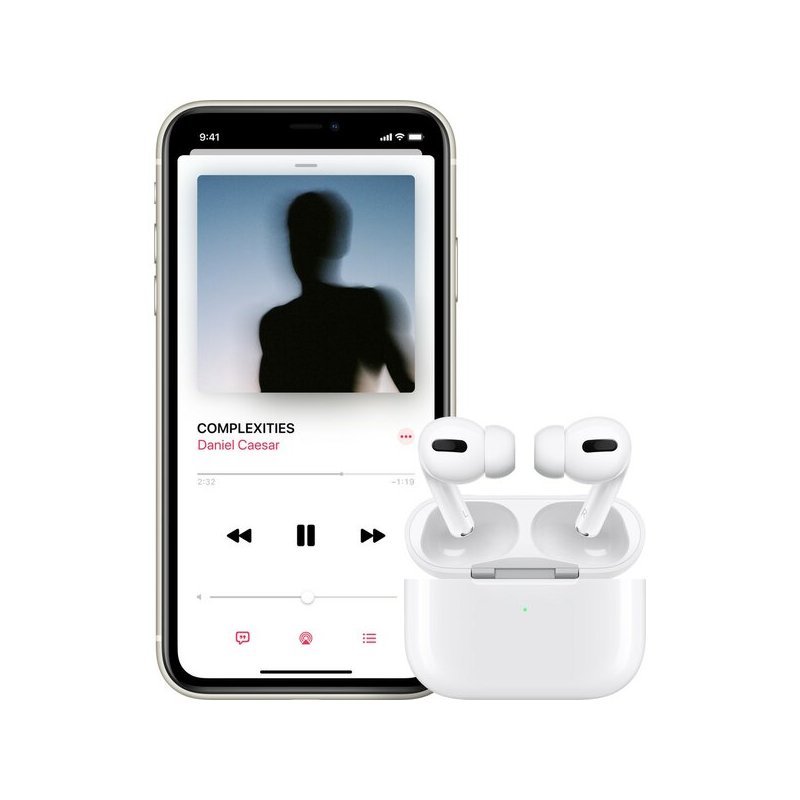 Originálne bezdrôtové slúchadlá Apple AirPods Pro (2019) - biele ...